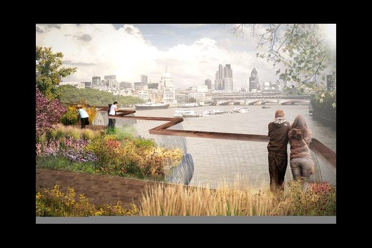 Heatherwick designs London garden bridge | News | Building